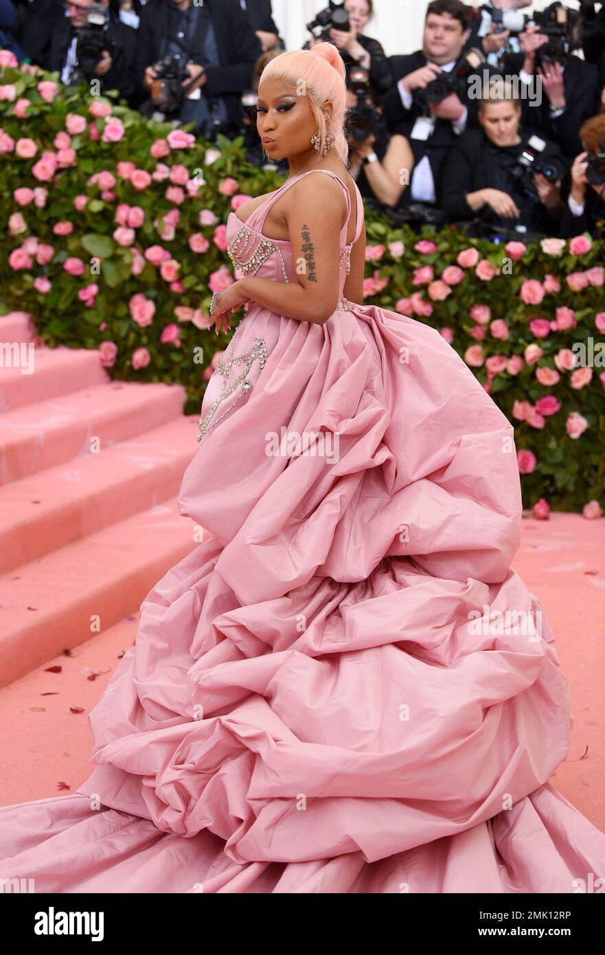 Nicki Minaj attends The Metropolitan Museum of Art's Costume Institute ...