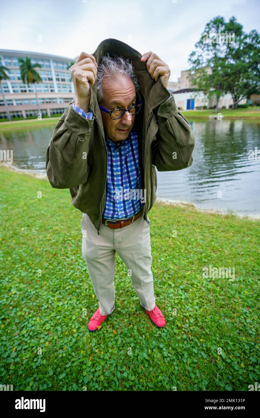 College jacket hi-res stock photography and images - Alamy