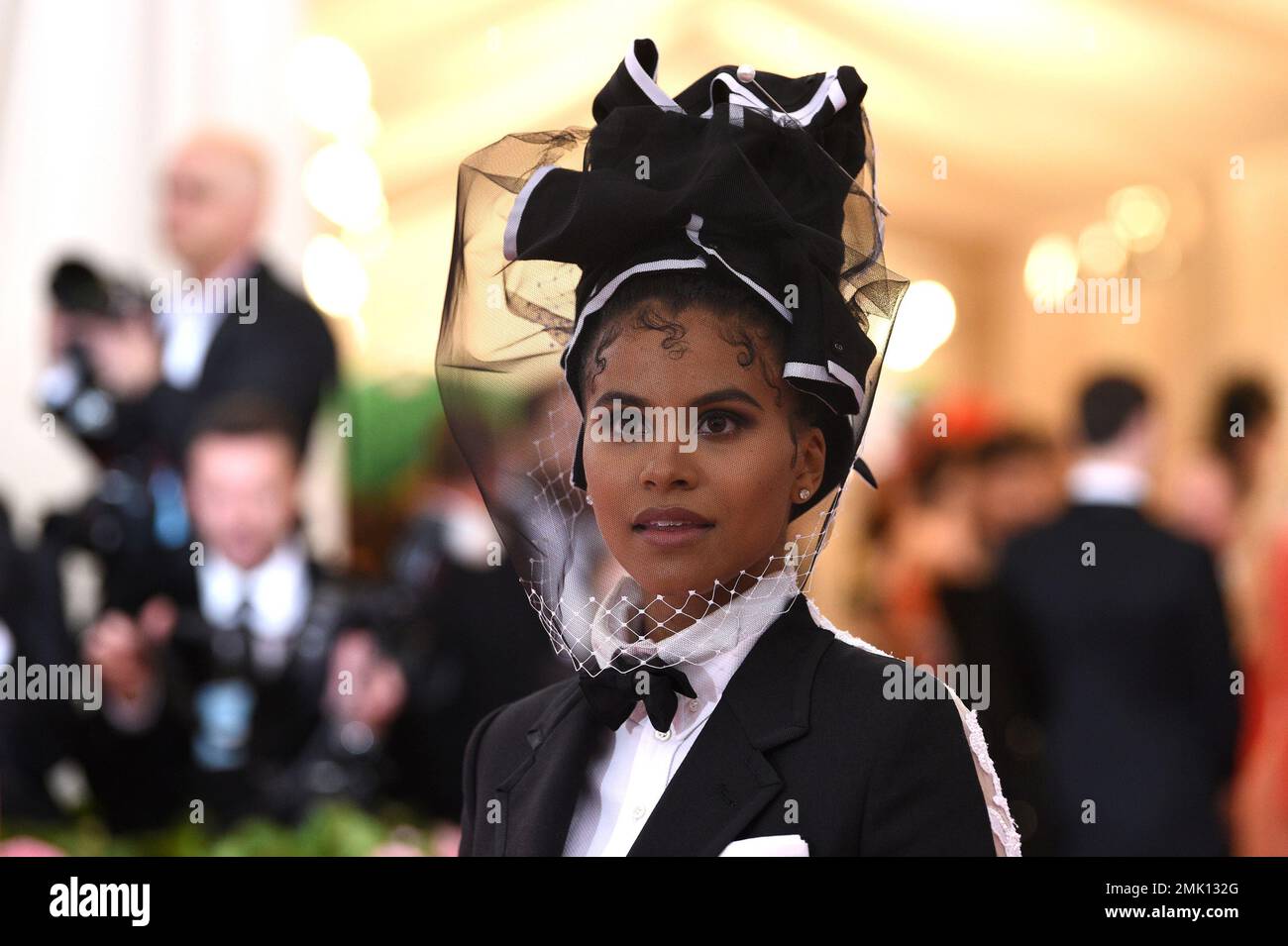 Zazie Beetz attends The Metropolitan Museum of Art's Costume Institute ...