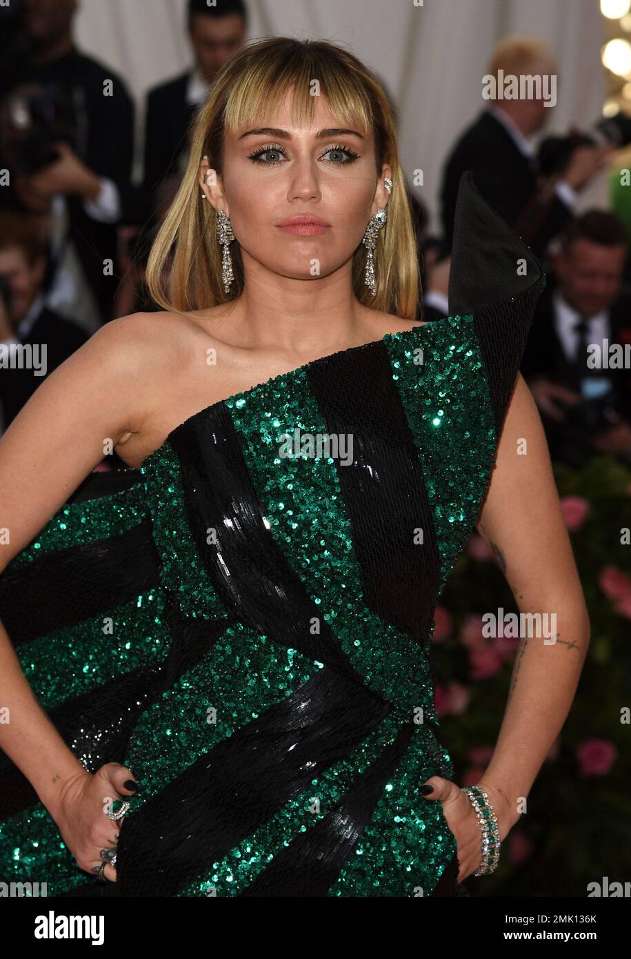 Miley Cyrus attends The Metropolitan Museum of Art's Costume Institute ...