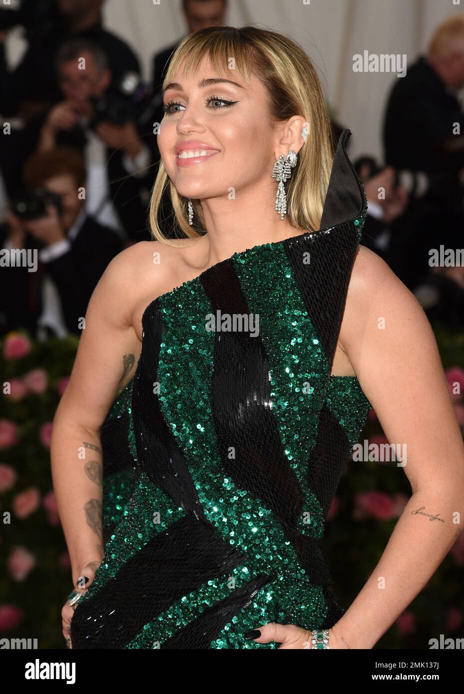 Miley Cyrus attends The Metropolitan Museum of Art's Costume Institute ...