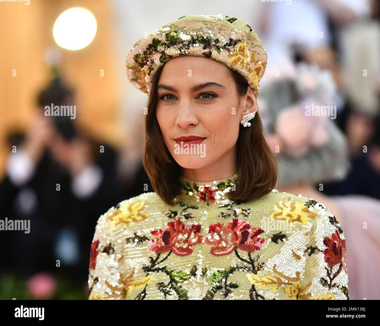 Alexa Chung attends The Metropolitan Museum of Art's Costume Institute ...