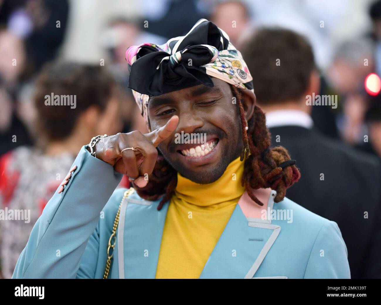 Dev Hynes attends The Metropolitan Museum of Art's Costume Institute ...