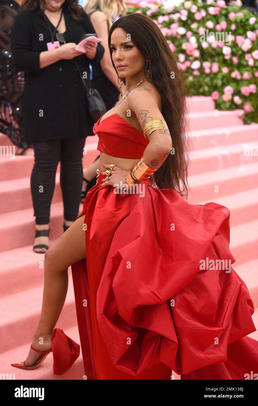 Halsey attends The Metropolitan Museum of Art's Costume Institute ...