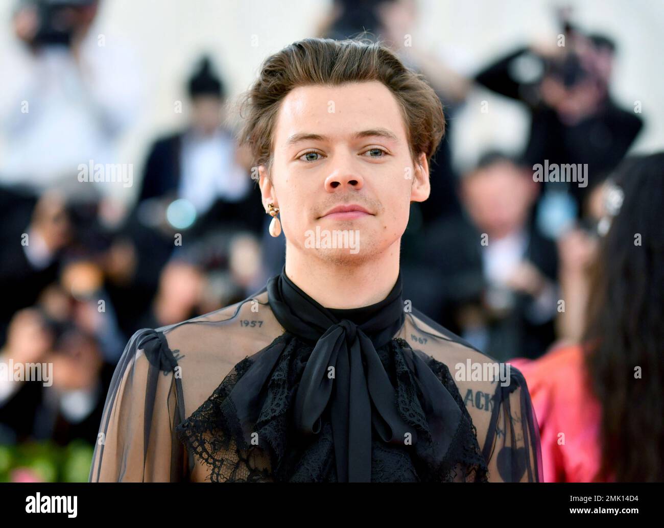 Harry Styles attends The Metropolitan Museum of Art's Costume Institute ...