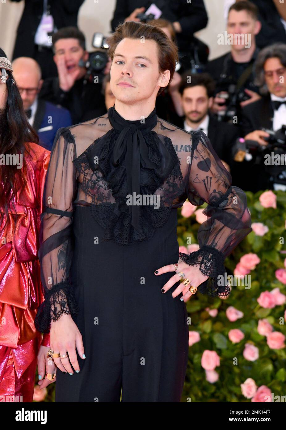 Harry Styles attends The Metropolitan Museum of Art's Costume Institute ...