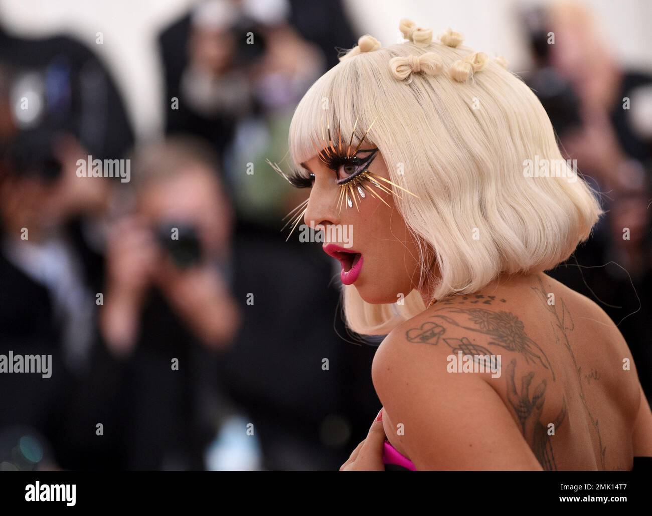 Lady Gaga attends The Metropolitan Museum of Art's Costume Institute ...