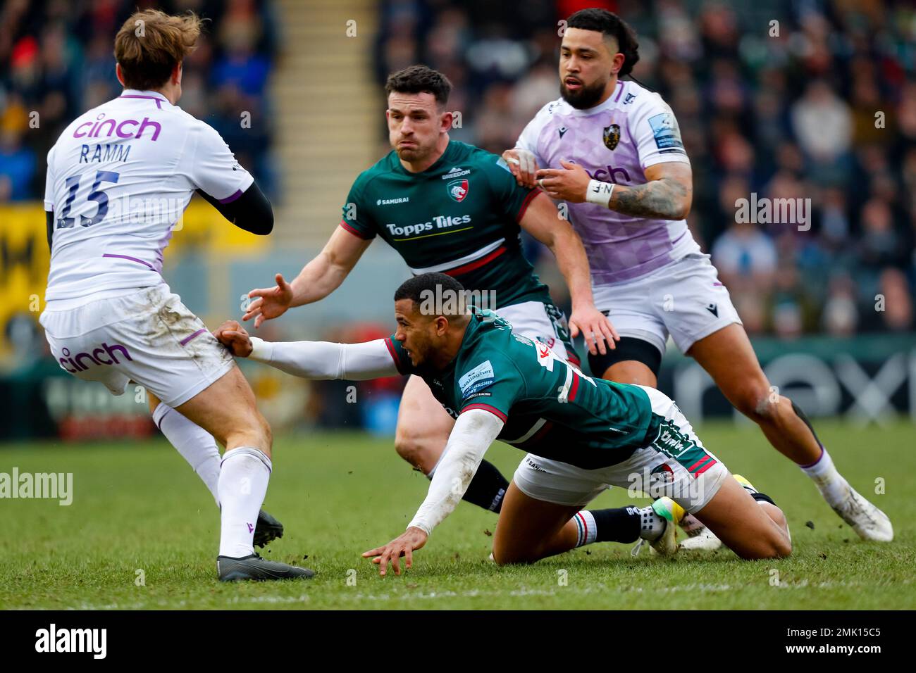 James ramm of northampton saints hi-res stock photography and images ...