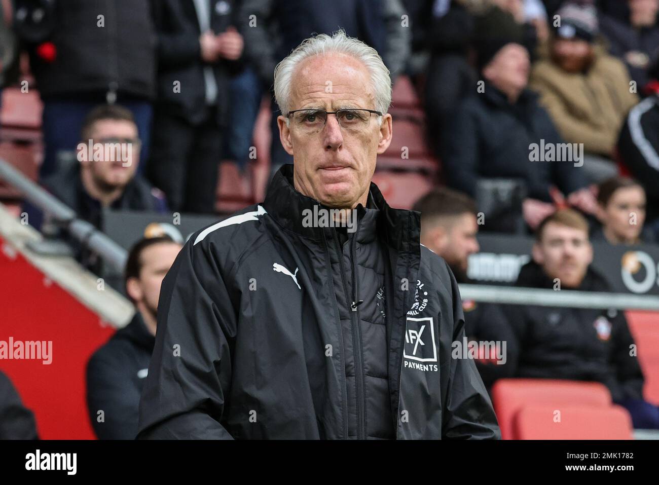 Mick McCarthy Manager of Blackpool during the Emirates FA Cup Fourth ...