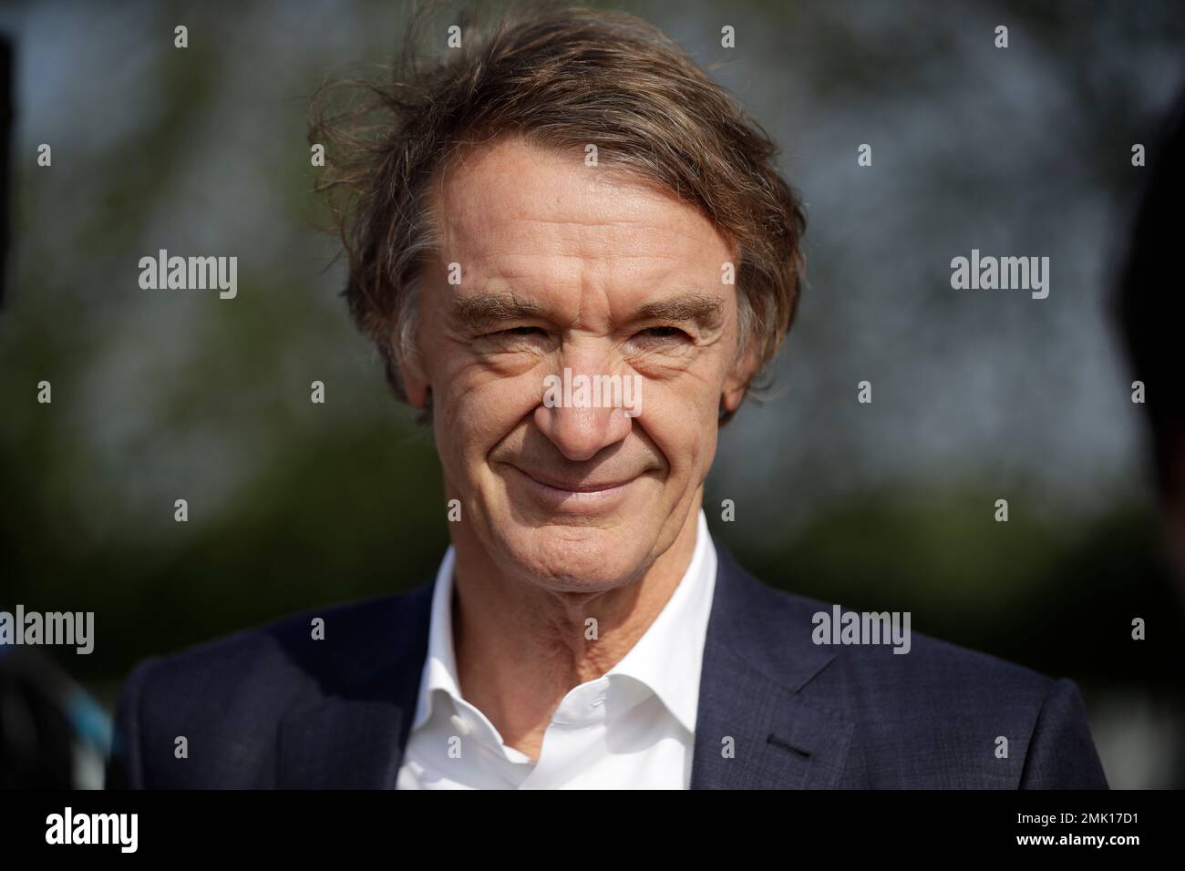 Britain's richest person Jim Ratcliffe, the founder of the INEOS ...