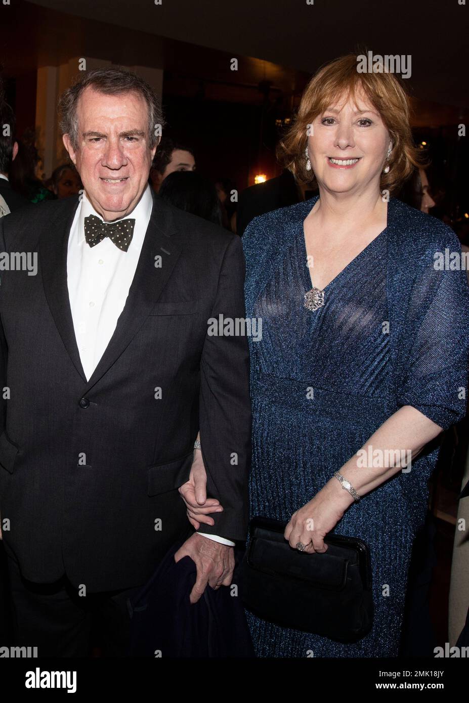 Andrew Tisch, left, and Ann Tisch, right, attend the Lincoln Center for ...