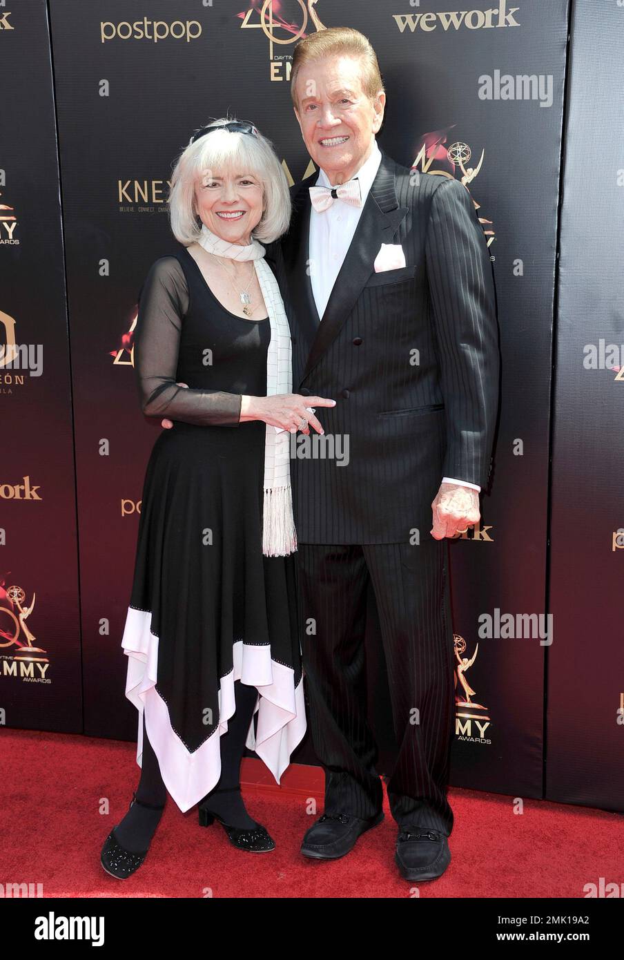 Sandy Ferra Martindale, left and Wink Martindale arrive at the 46th ...