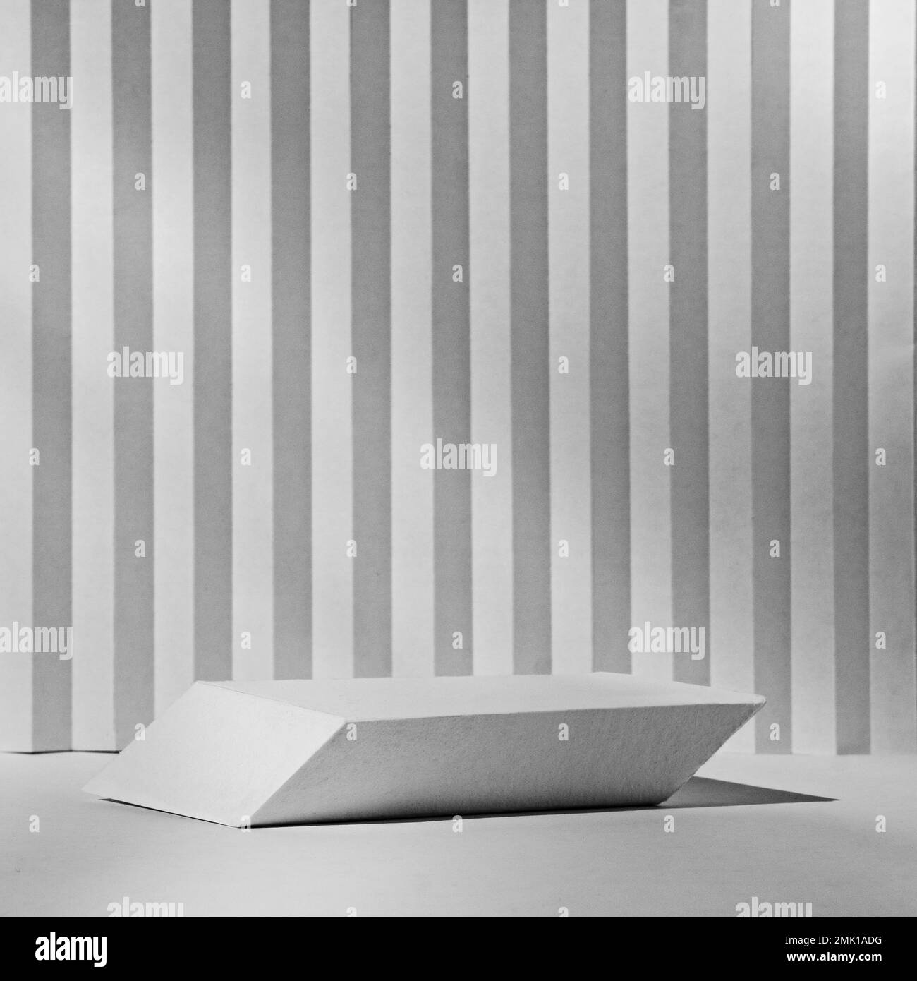 Rectangular 3D Podium Minimal Background Banner for Product in Elegant ...