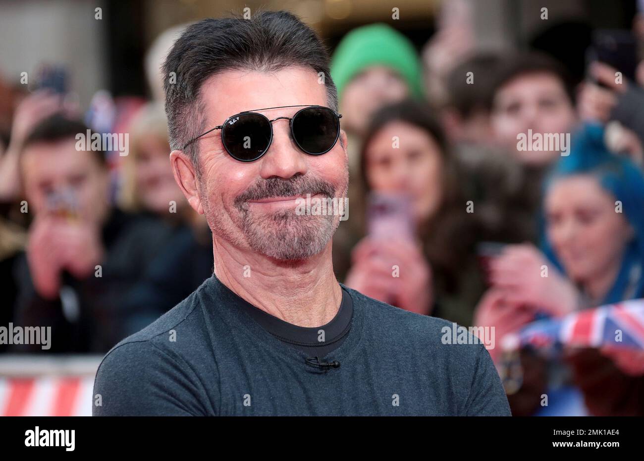 Jan 27, 2023 - London, England, UK - Simon Cowell attending Britain's ...