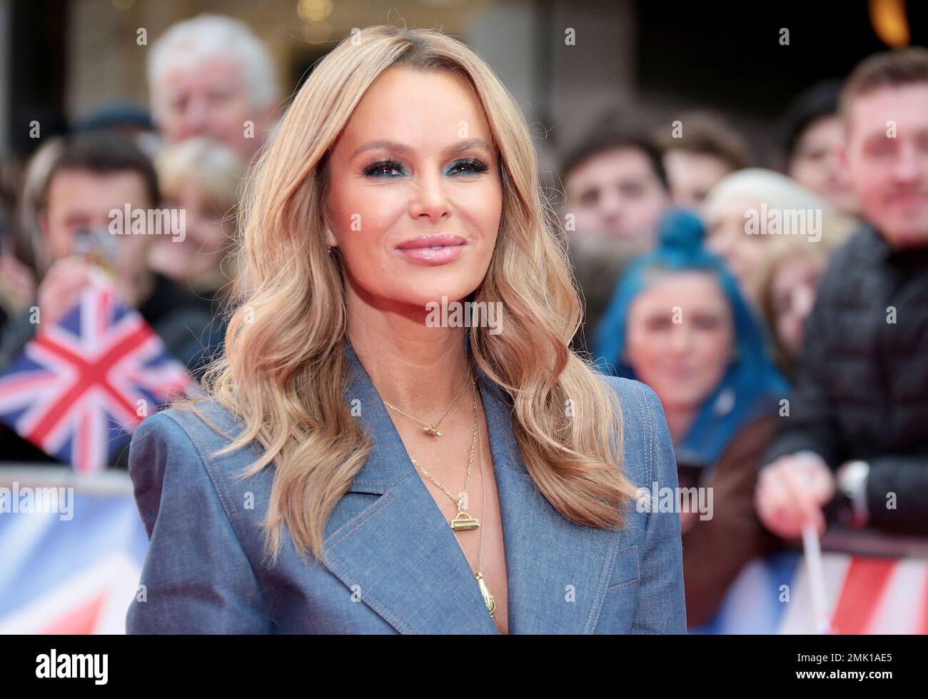 Jan 27, 2023 - London, England, UK - Amanda Holden attending Britain's ... Jan 27, 2023 - London, England, UK - Amanda Holden attending Britain's ...