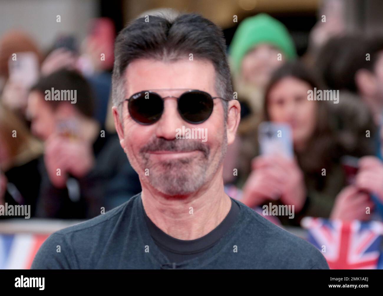 Jan 27, 2023 - London, England, UK - Simon Cowell attending Britain's ...