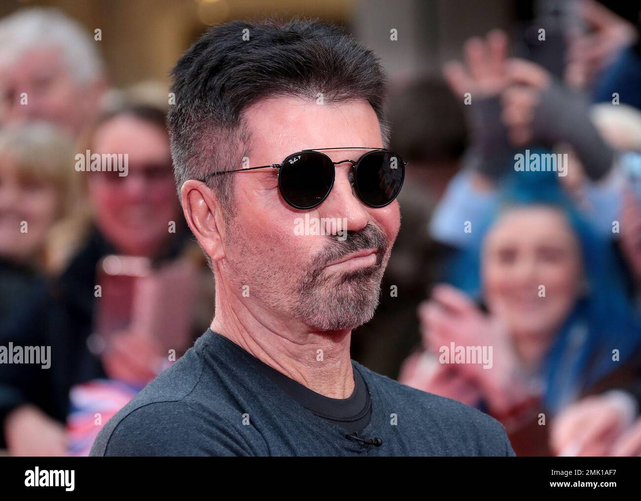 Jan 27, 2023 - London, England, UK - Simon Cowell attending Britain's ...