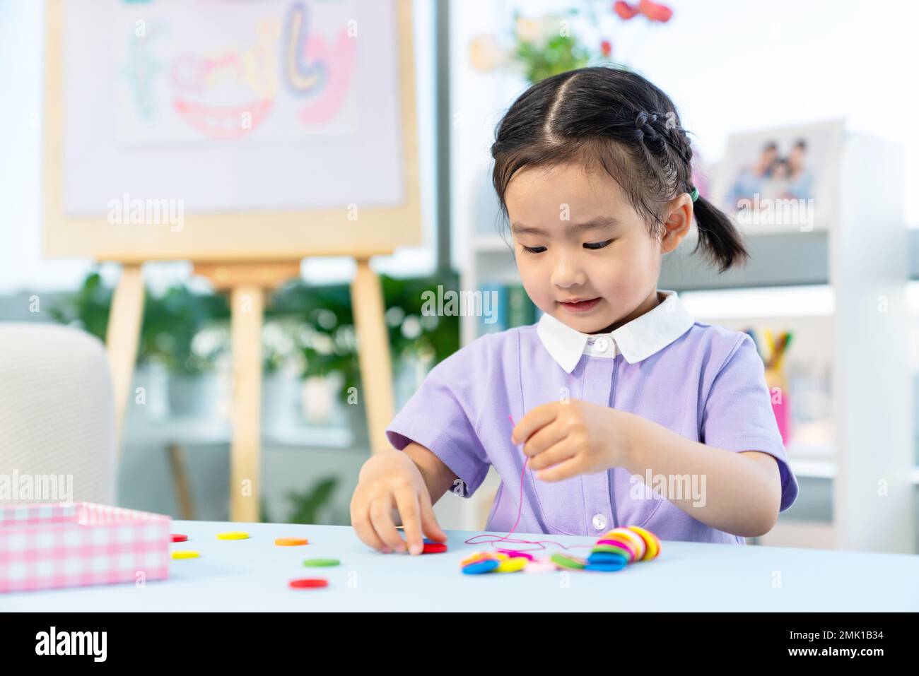 Manual activities girl hi-res stock photography and images - Alamy