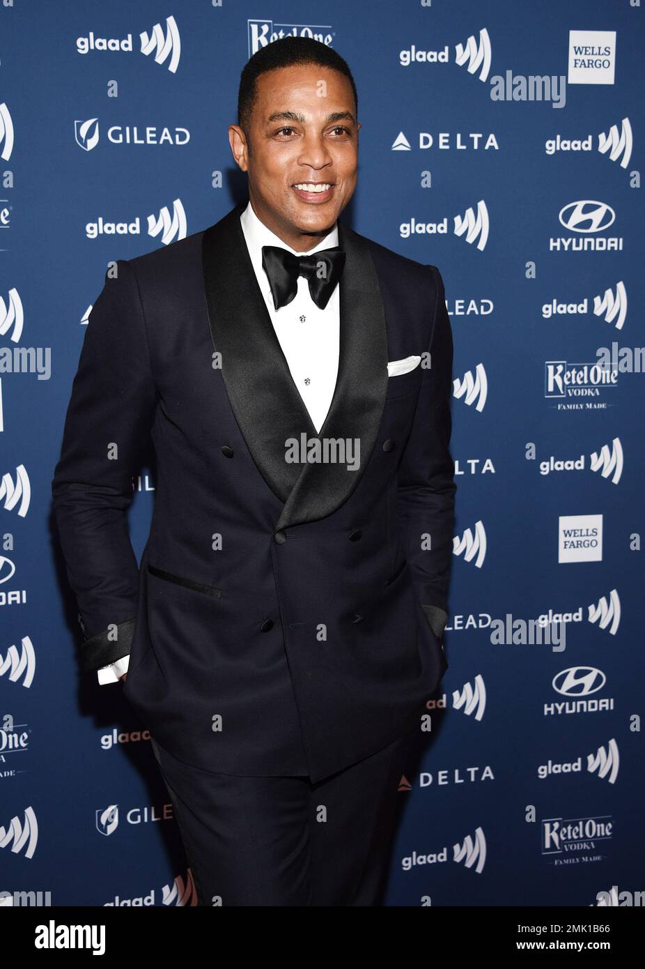 CNN news anchor Don Lemon attends the 30th annual GLAAD Media Awards at ...