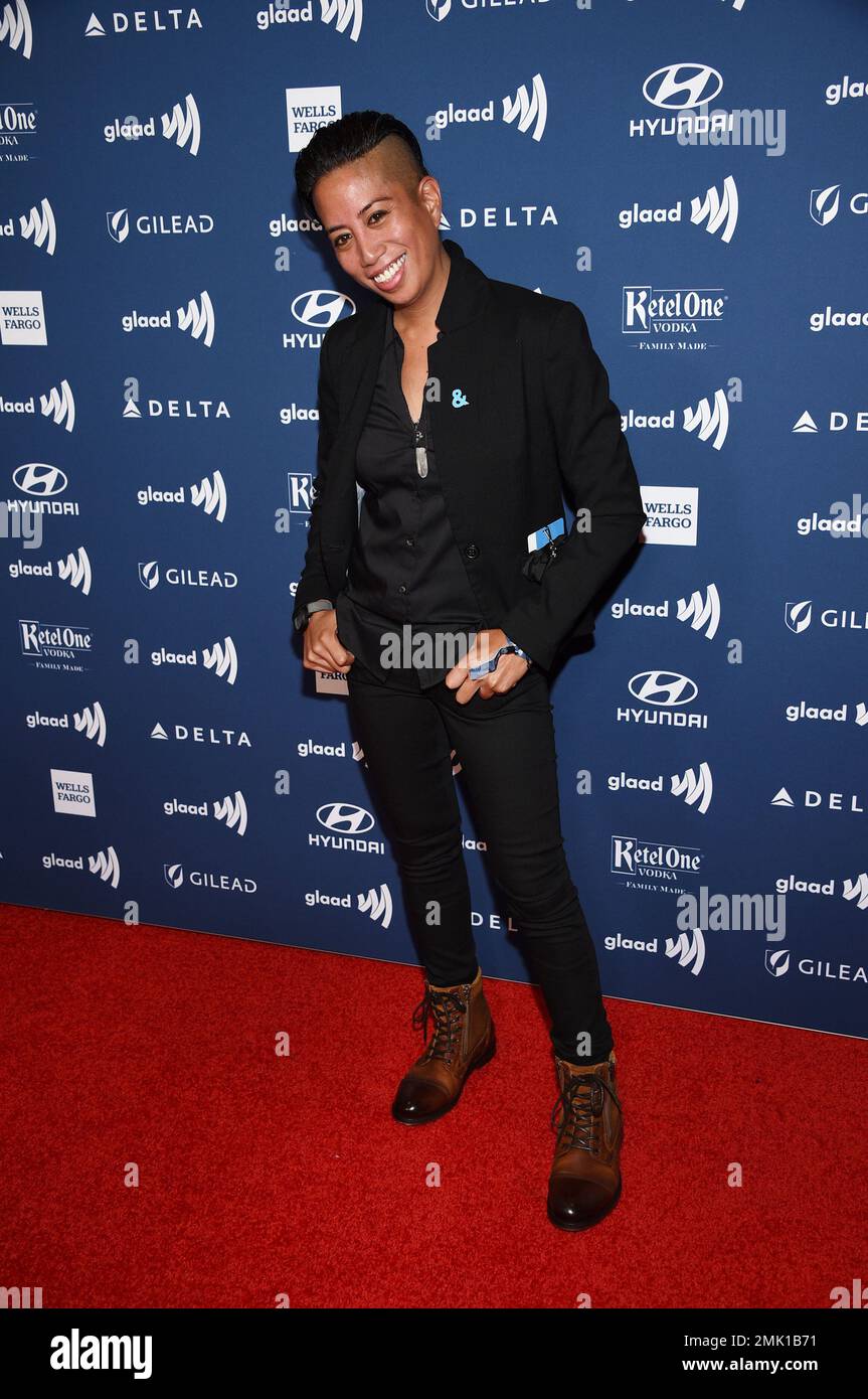Ruthie Alcaide attends the 30th annual GLAAD Media Awards at the New ...