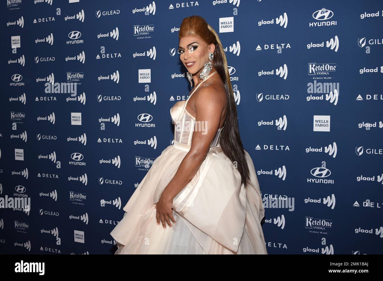 Shangela attends the 30th annual GLAAD Media Awards at the New York ...