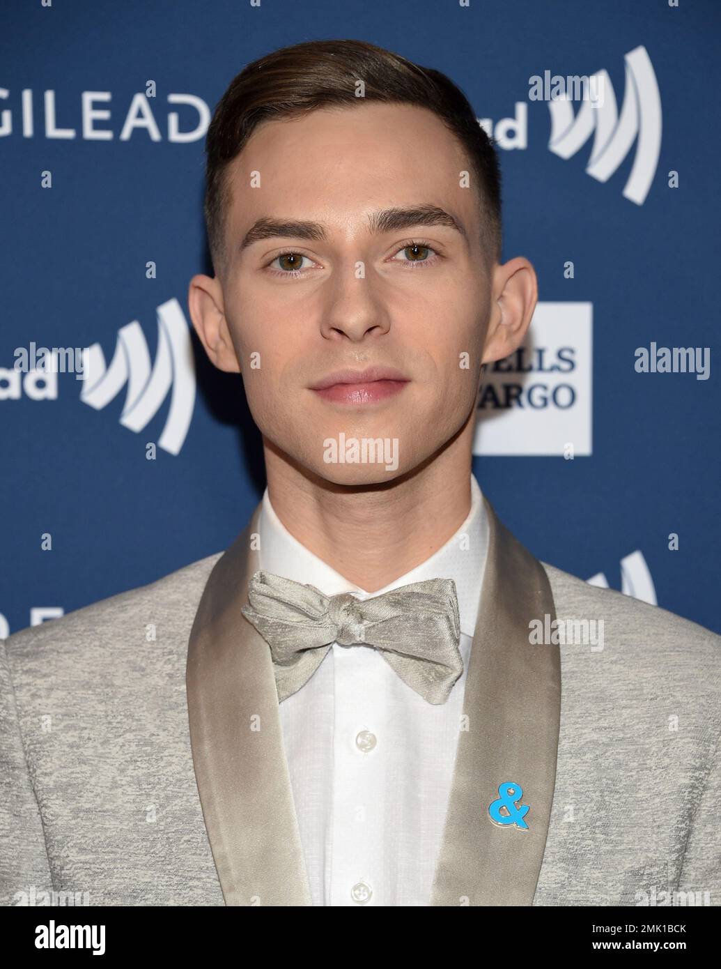 Adam Rippon attends the 30th annual GLAAD Media Awards at the New York ...