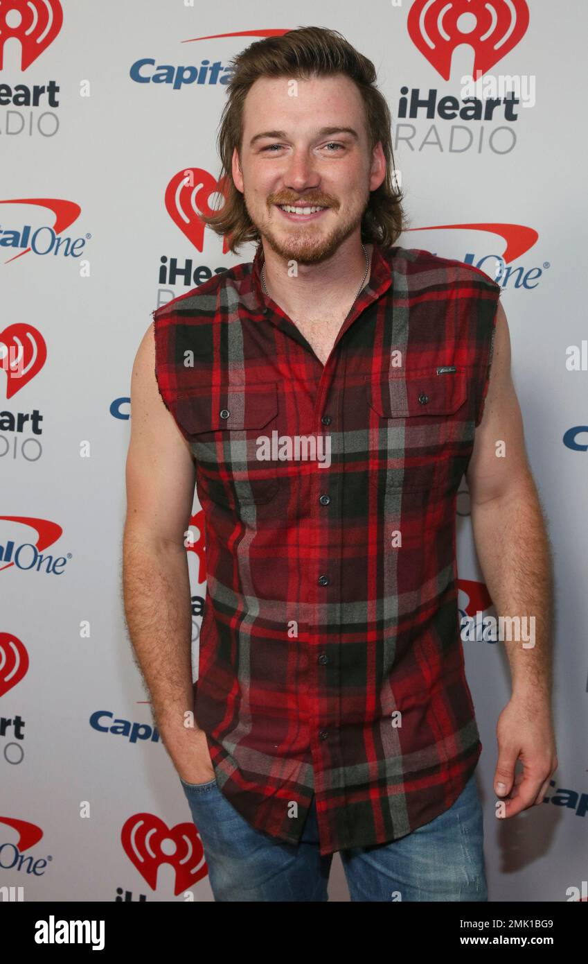 Morgan Wallen arrives at the iHeartCountry Festival at the Frank Erwin ...