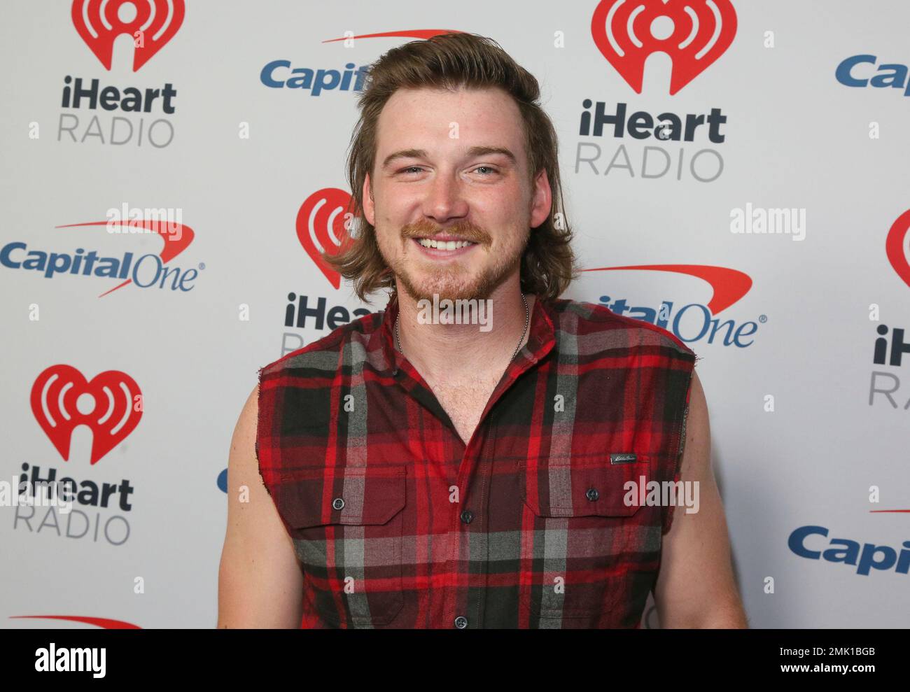 Morgan Wallen arrives at the iHeartCountry Festival at the Frank Erwin ...