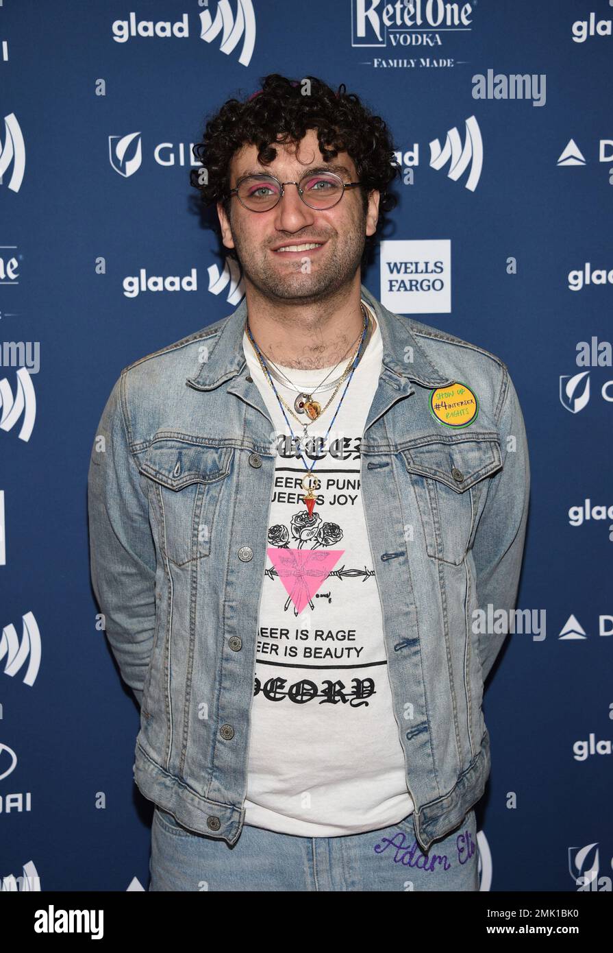 Adam Eli attends the 30th annual GLAAD Media Awards at the New York ...