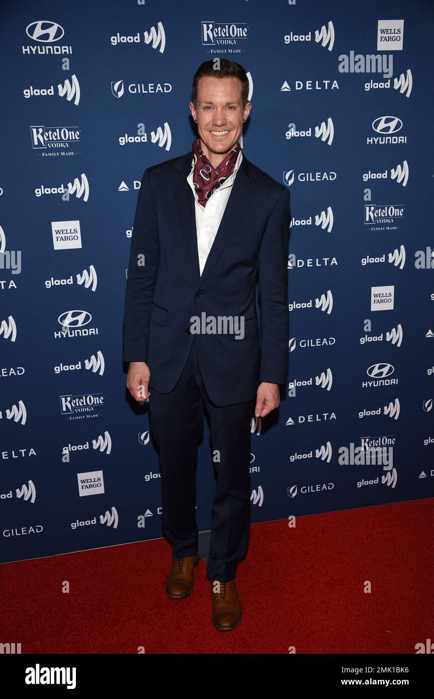 Chris Mosier attends the 30th annual GLAAD Media Awards at the New York ...