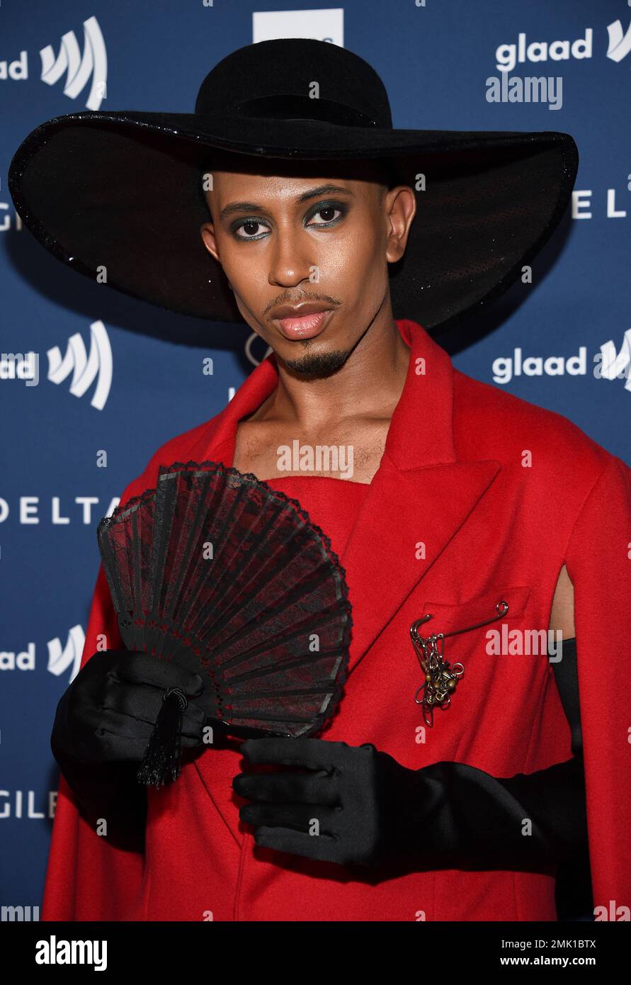 Kalen Allen attends the 30th annual GLAAD Media Awards at the New York ...