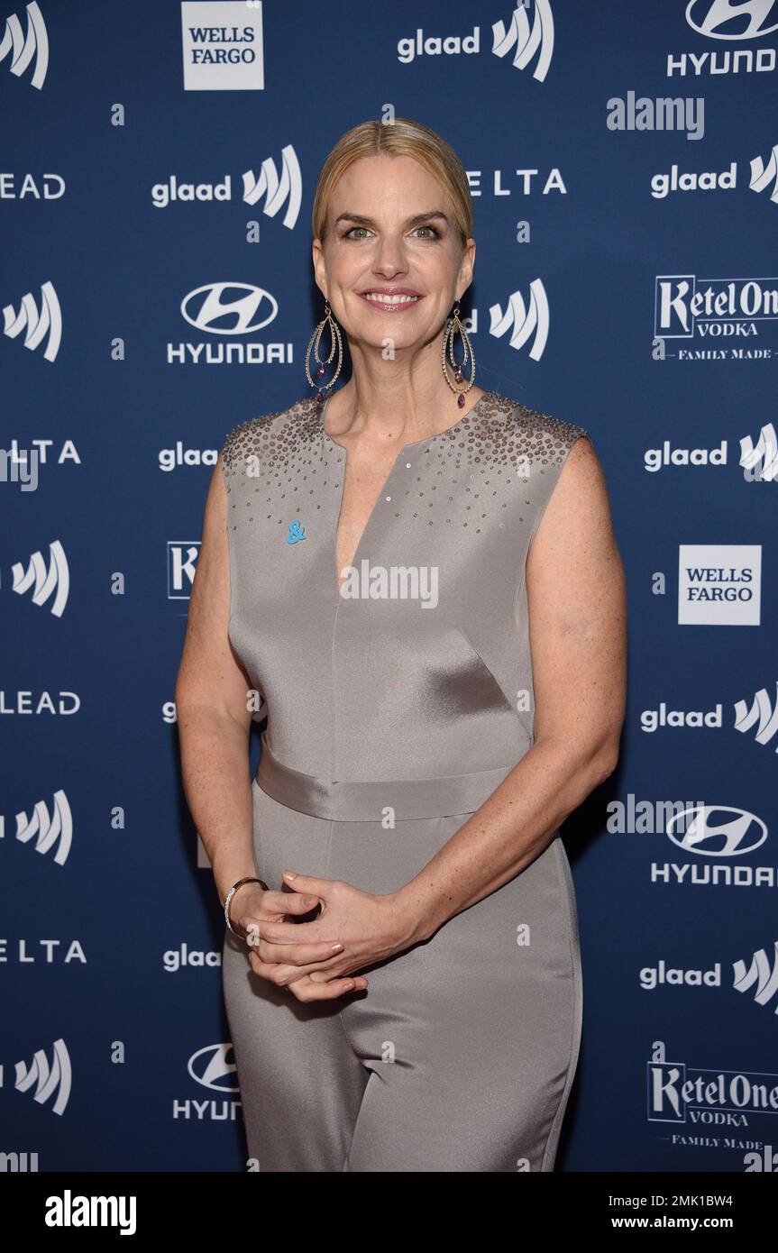 GLAAD president and CEO Sarah Kate Ellis attends the 30th annual GLAAD ...