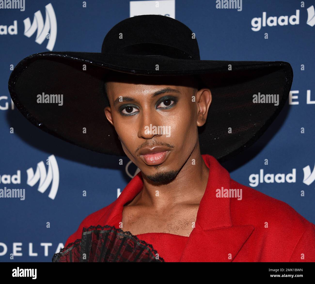 Kalen Allen attends the 30th annual GLAAD Media Awards at the New York ...