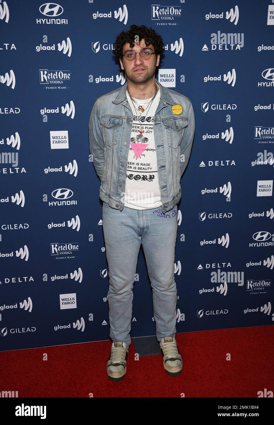 Adam Eli attends the 30th annual GLAAD Media Awards at the New York ...