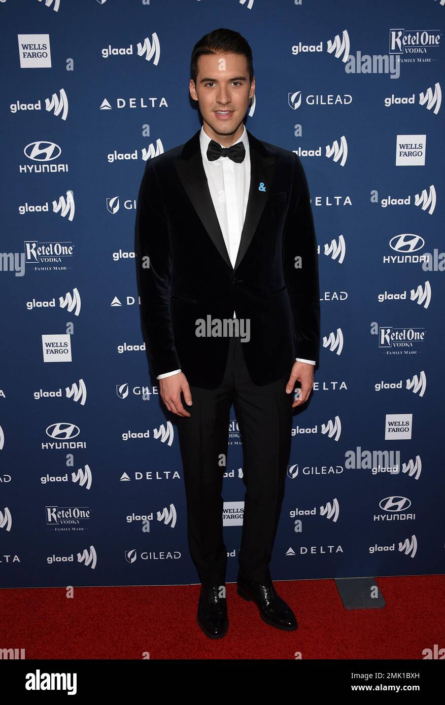 Raymond Braun attends the 30th annual GLAAD Media Awards at the New ...