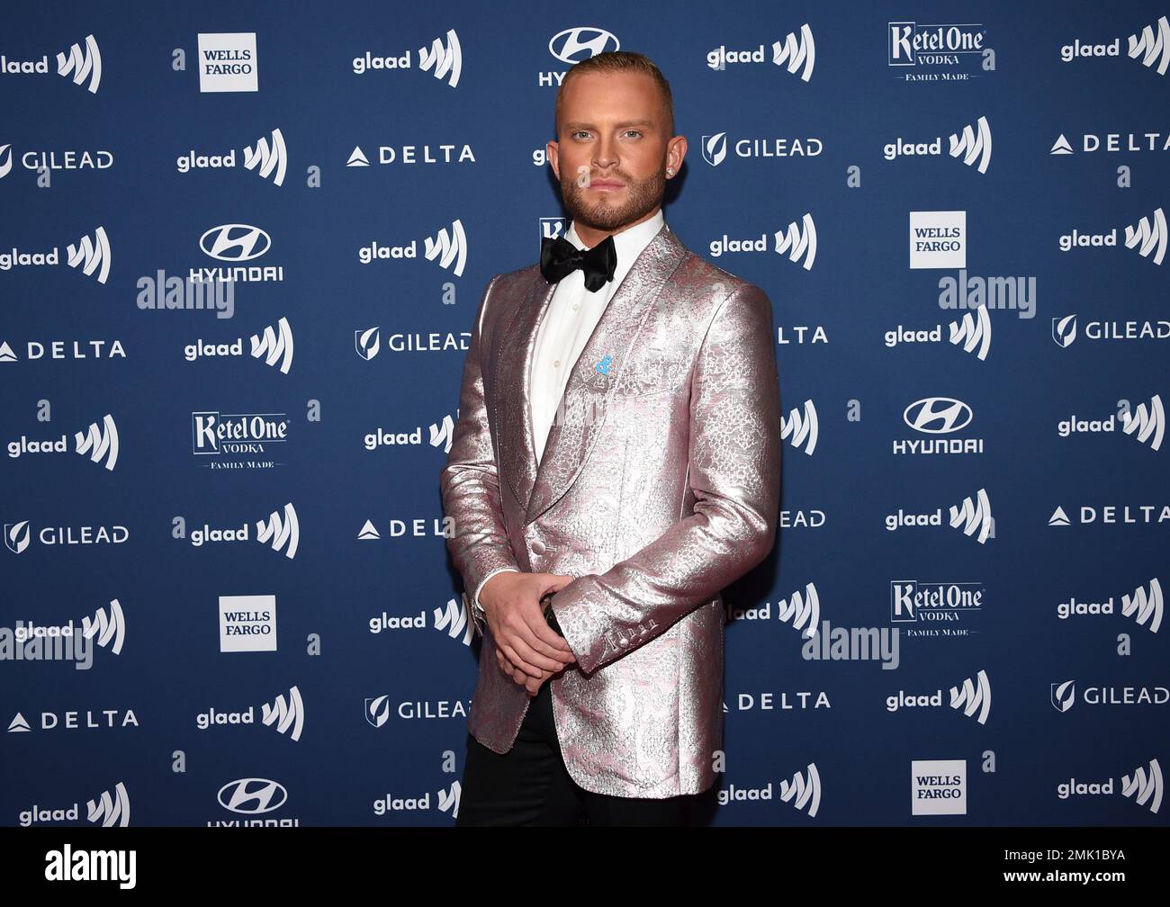 August Getty attends the 30th annual GLAAD Media Awards at the New York ...