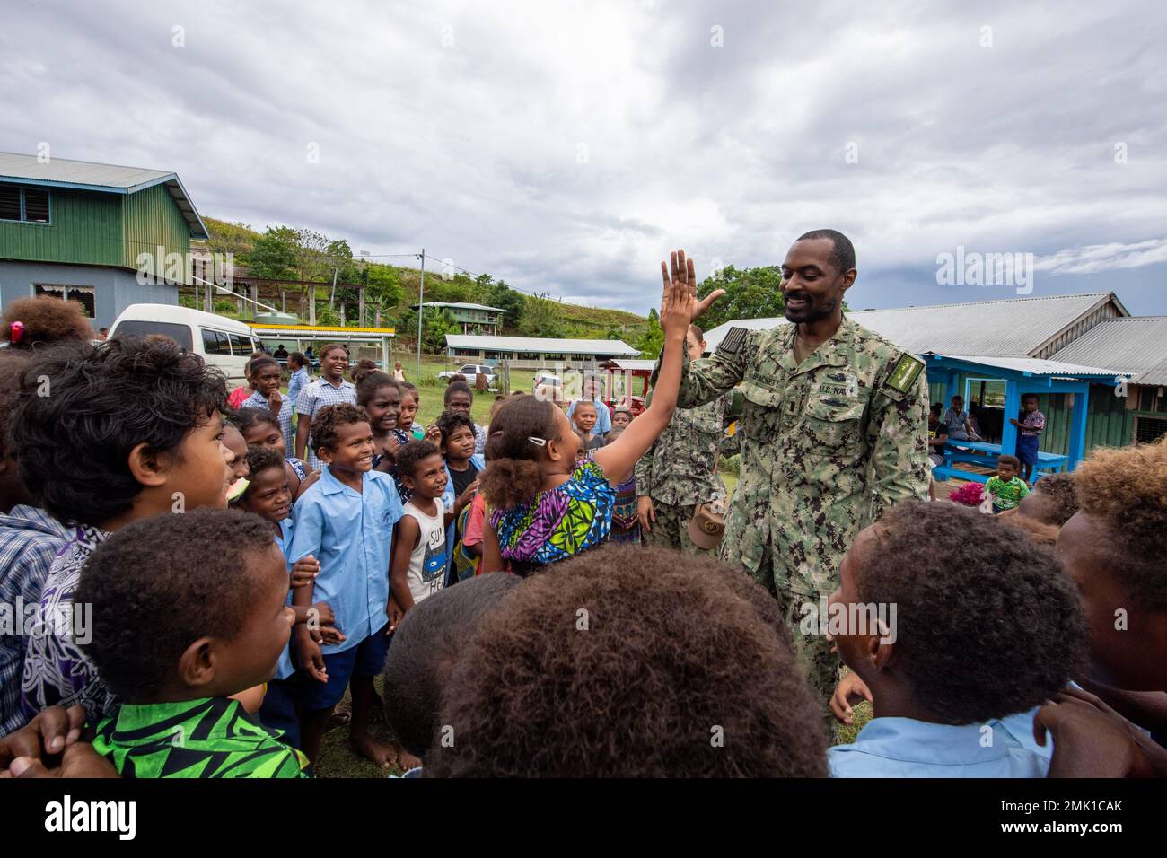HONIARA, Solomon Islands (Sept. 2, 2022) – Lt.j.g Donte Brackett, from ...