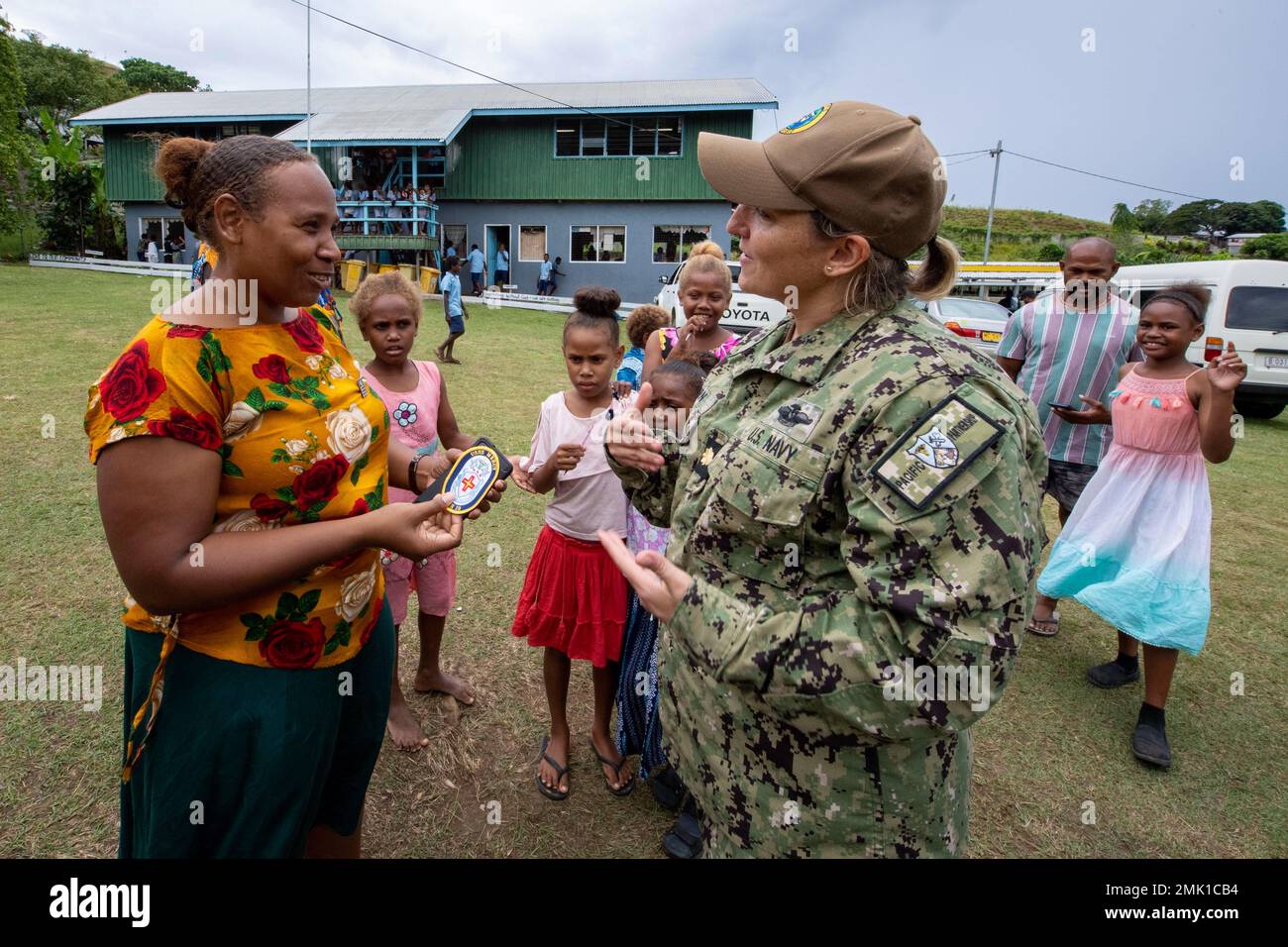 HONIARA, Solomon Islands (Sept. 2, 2022) – Lt. Cmdr. Alice-Anne Alcorn ...