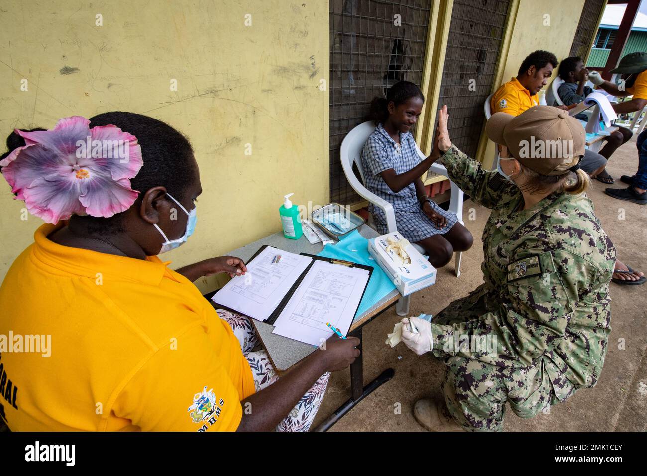 HONIARA, Solomon Islands (Sept. 2, 2022) – Lt. Cmdr. Alice-Anne Alcorn ...