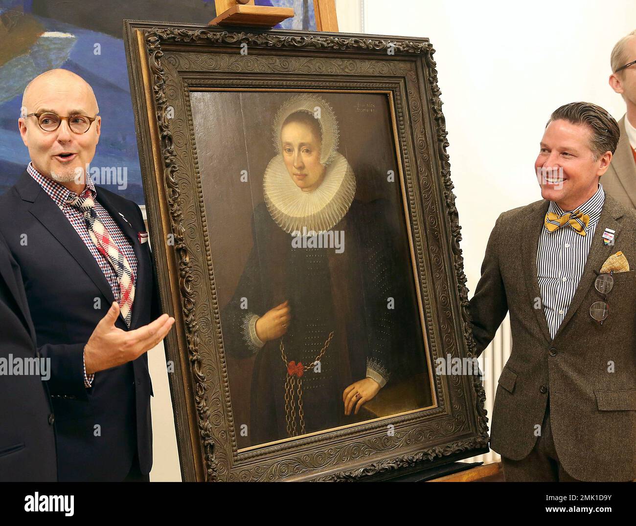 A Los Angeles couple, Craig Gilmore, left, and David Crocker, pose in ...