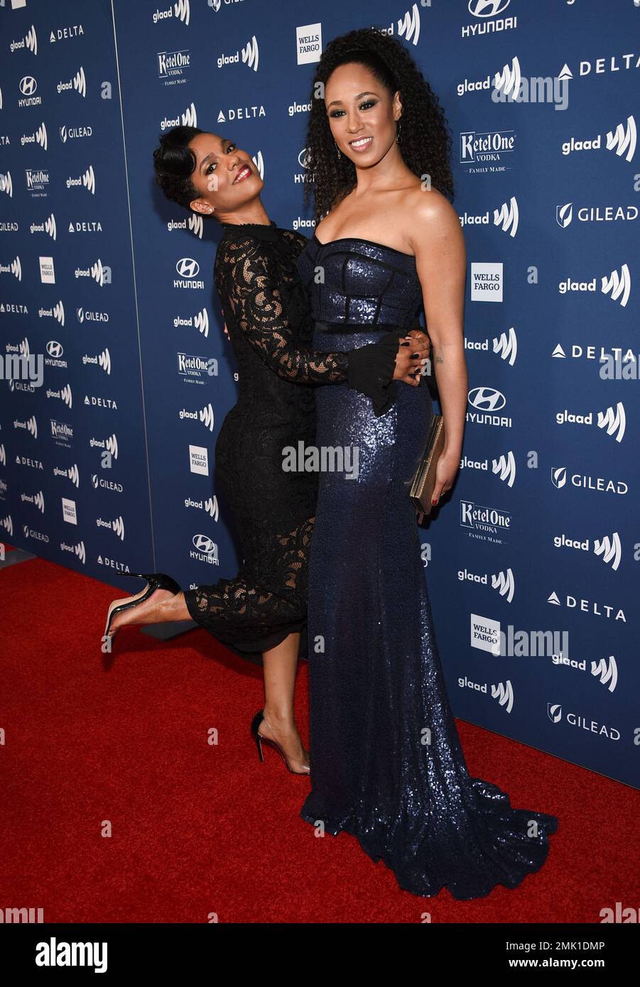 Actors Freema Agyeman, left, and Margot Bingham attend the 30th annual ...