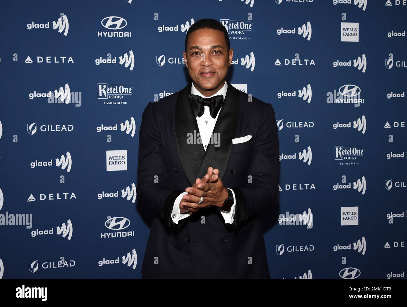 CNN news anchor Don Lemon attends the 30th annual GLAAD Media Awards at ...