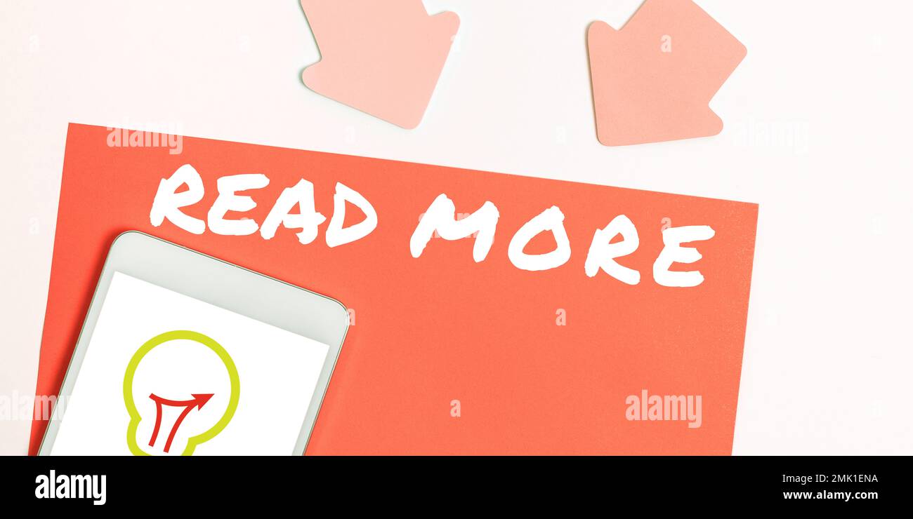 Text caption presenting Read More. Word Written on Provide more time or ...