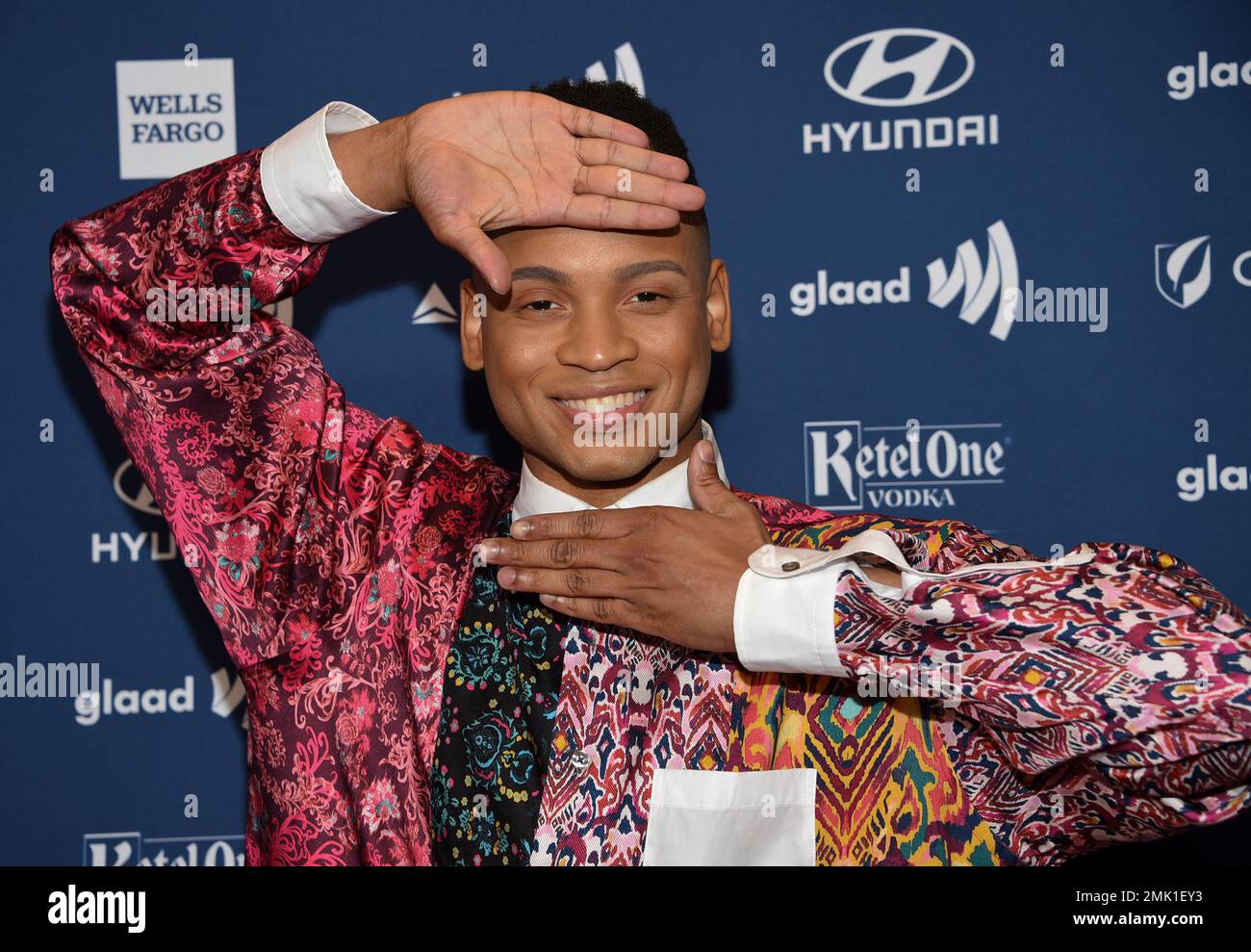 Ryan Jamaal Swain attends the 30th annual GLAAD Media Awards at the New ...