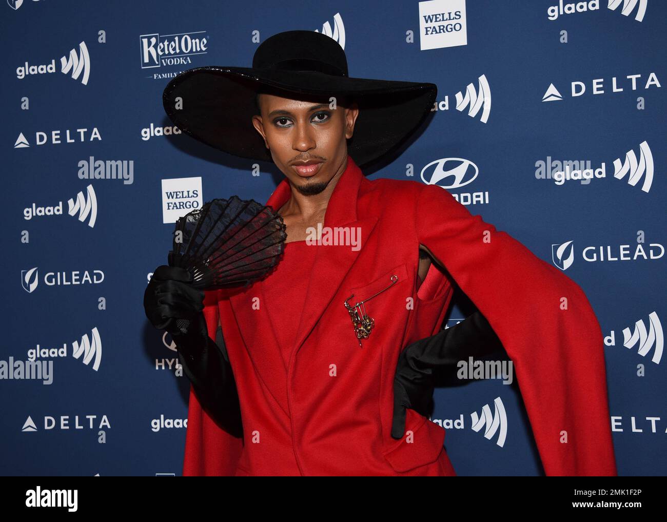 Actor Kalen Allen attends the 30th annual GLAAD Media Awards at the New ...