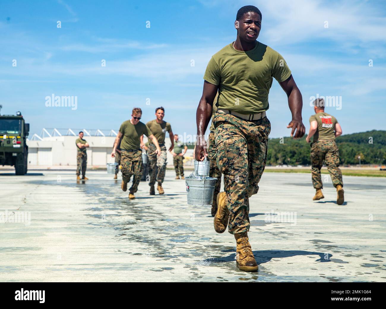U.S. Marines with Marine Corps Air Facility Quantico and Chemical Biological Incident Response ...