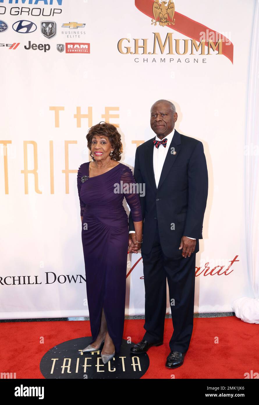 IMAGE DISTRIBUTED FOR G.H. MUMM - Maxine Waters, left, and Sid Williams ...