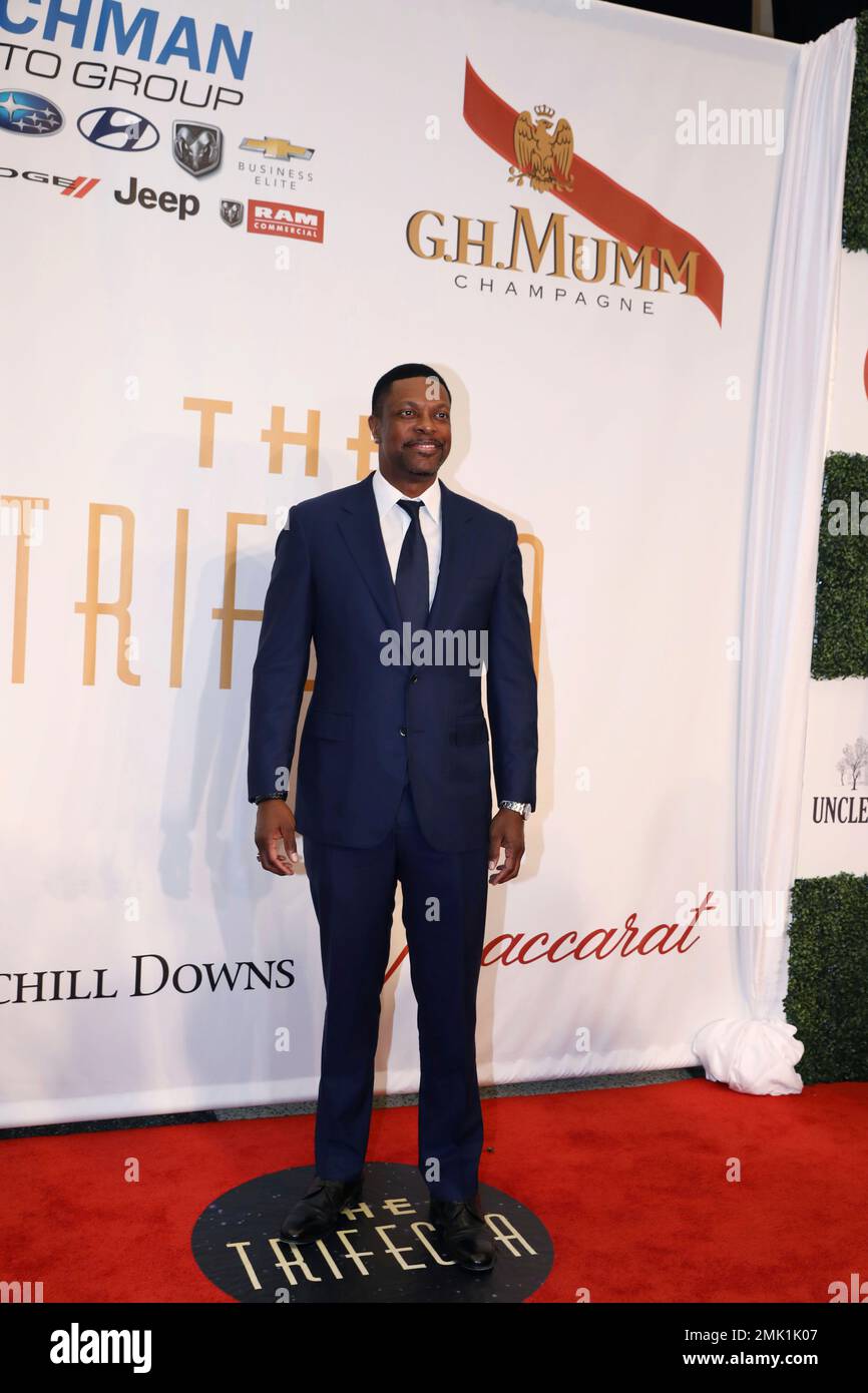 Chris Tucker arrives at The Trifecta Gala sponsored by G.H. Mumm ...