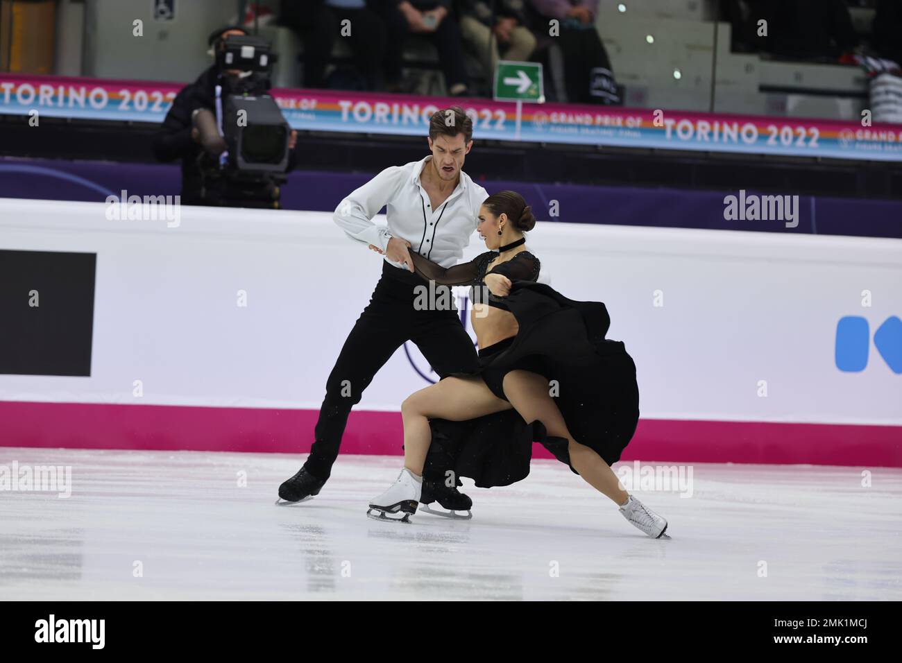 Laurence Fournier Beaudry and Nikolaj Soerensen of Canada compete ...