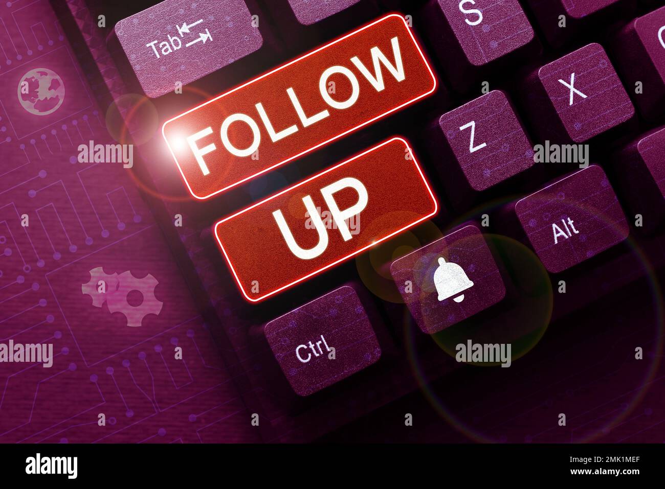 Text showing inspiration Follow Up. Business approach Additional info ...